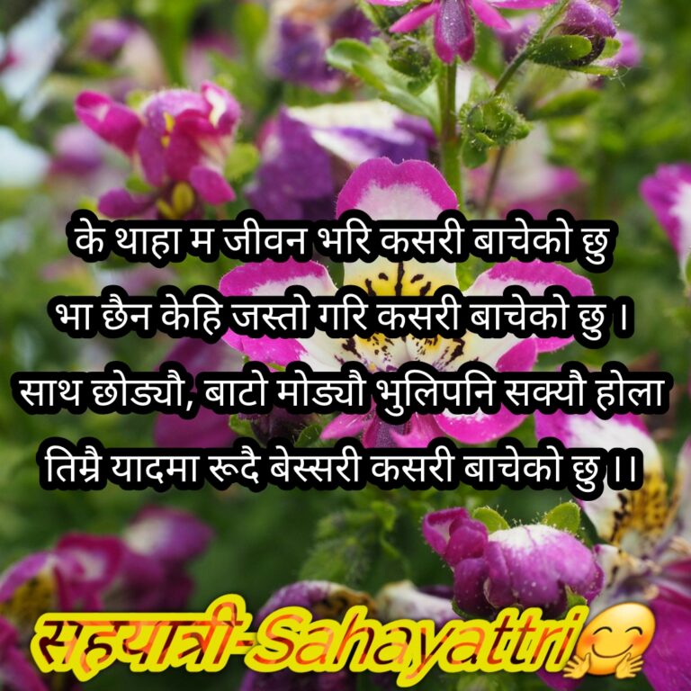 How to write Nepali Muktak? ~ Sahayattri