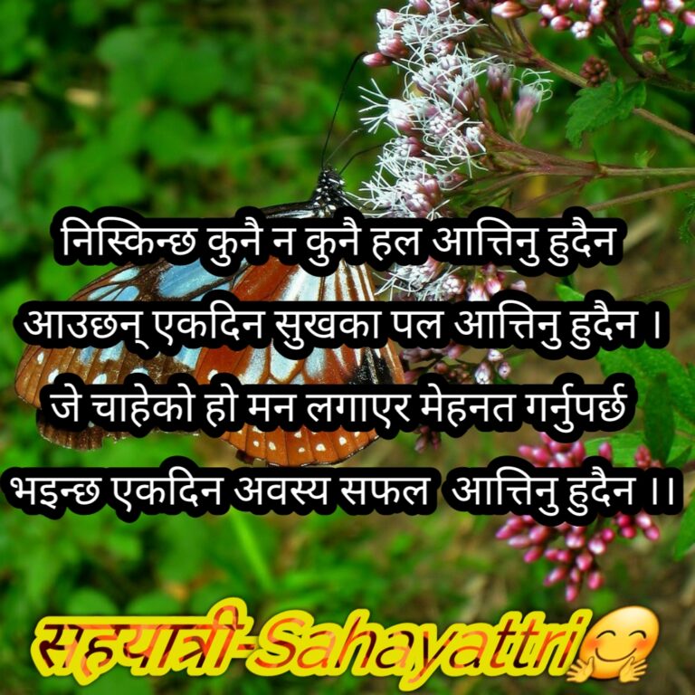 How to write Nepali Muktak? ~ Sahayattri